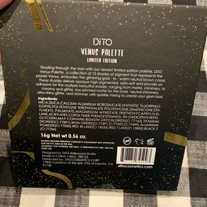 Dito | Makeup | Dito Limited Edition Venus 2 Shade Palette | Poshmark